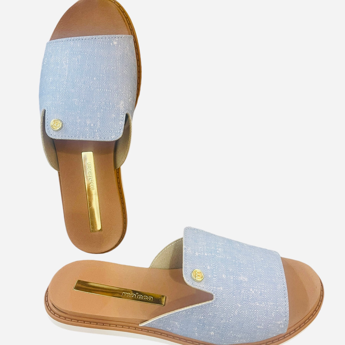 Havana Denim Sandals. – Brazil in Miami