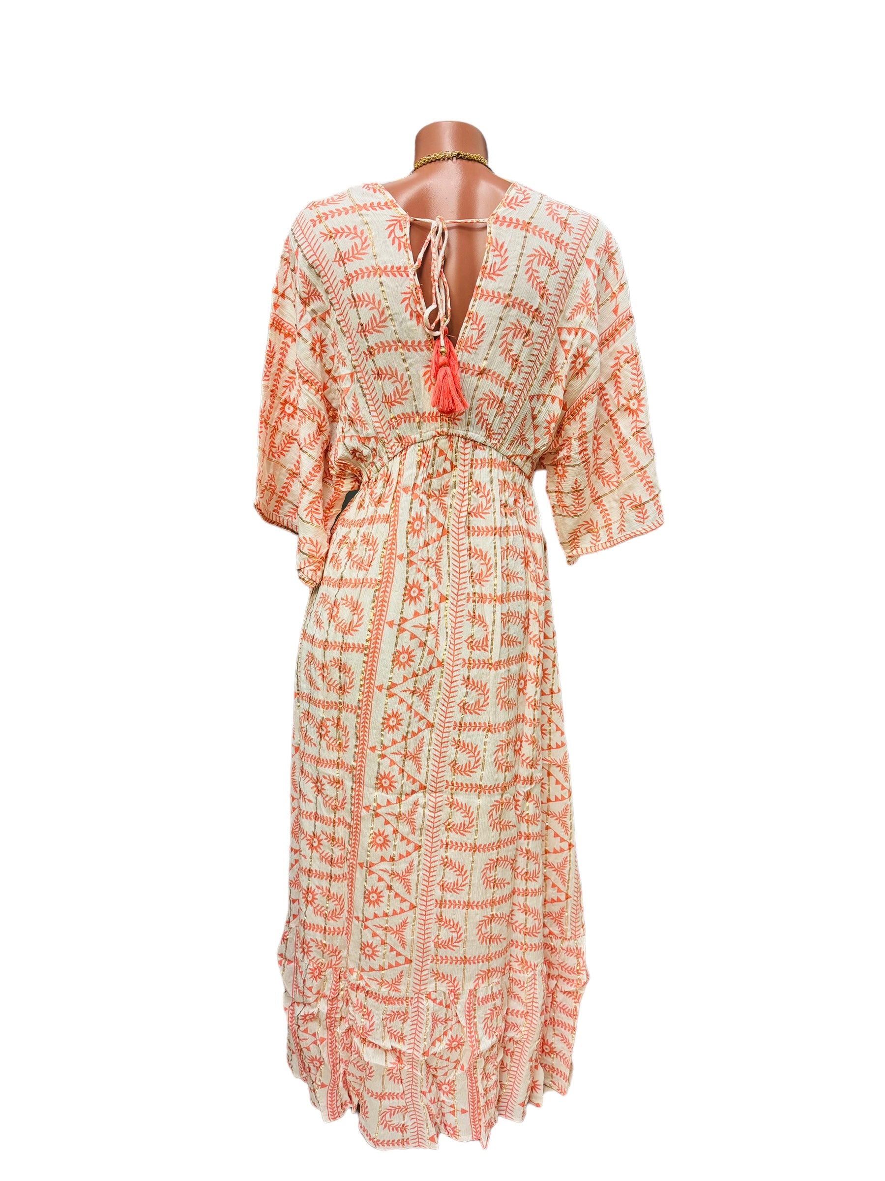 Alice Salmon Long Dress – Brazil in Miami