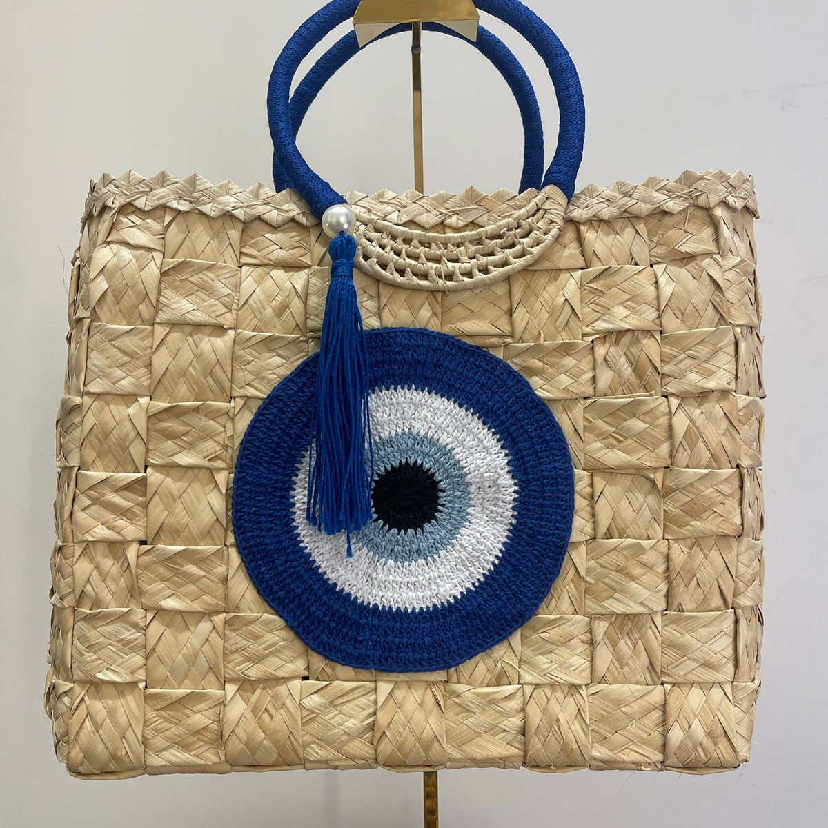 Blue Large Handmade Bags. – Brazil in Miami