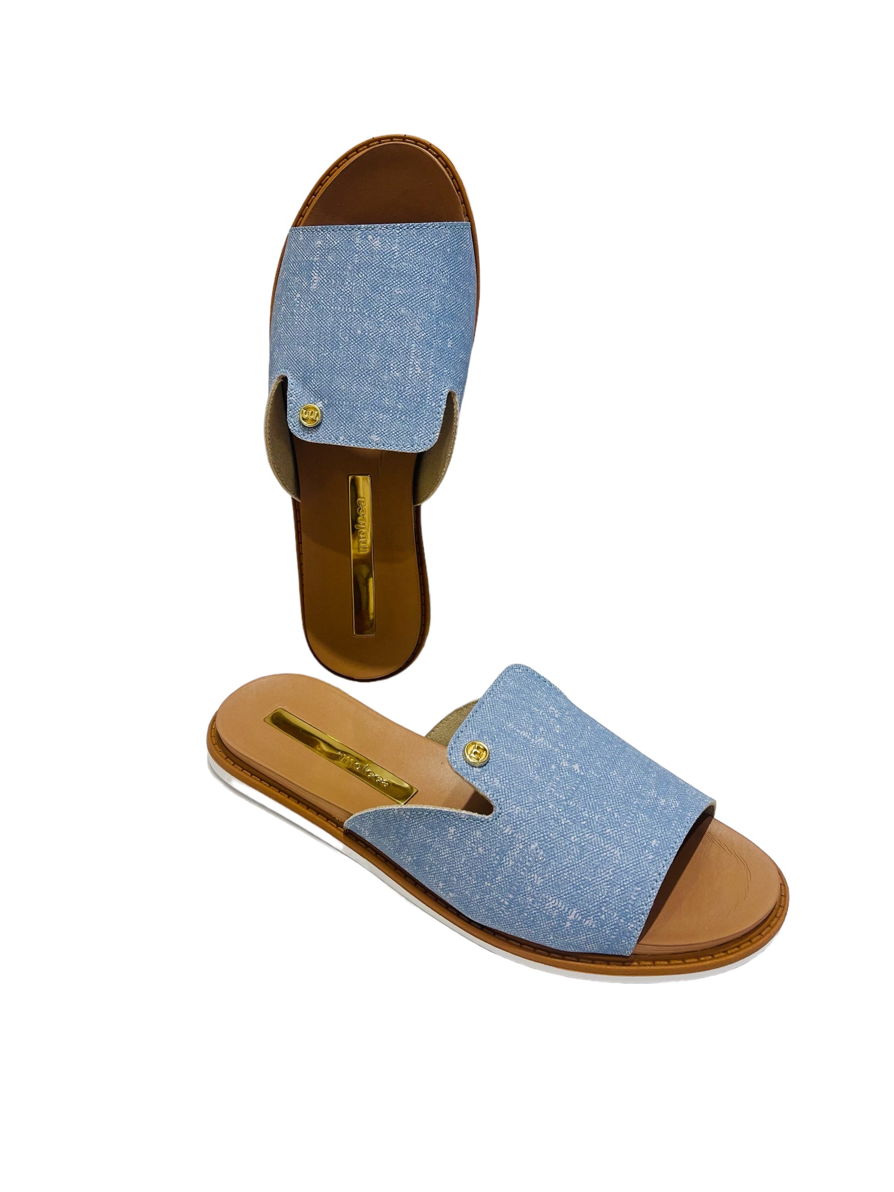 Havana’’ Denim Sandals – Brazil in Miami